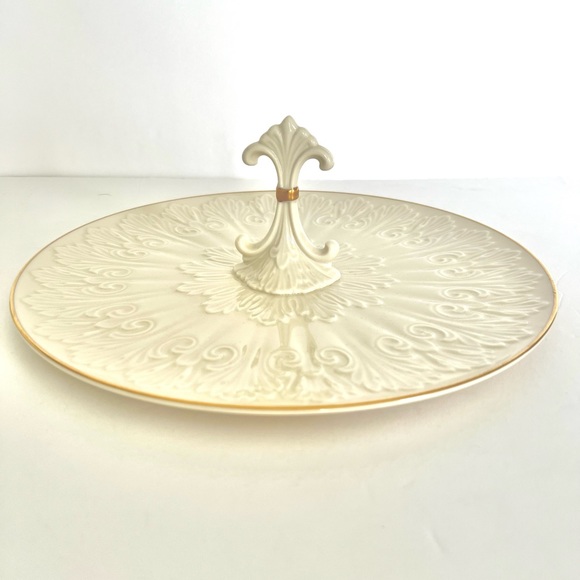 Lenox | Dining | Lenox Chateau Collection Center Handle Serving Tray ...